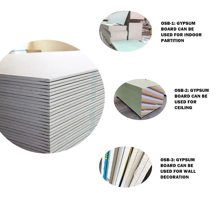 2020 New 9.5 Mm Knauf Fireproof Plaster Board High Quality Gypsum Board ...