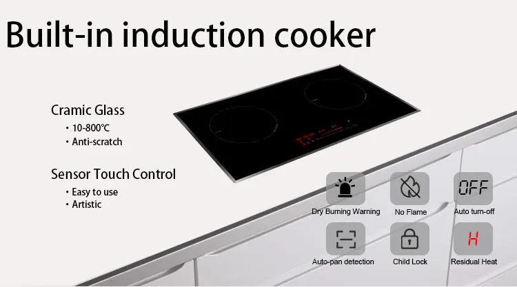 Double Induction Cooktop 6000W - Efficient Cooking Power