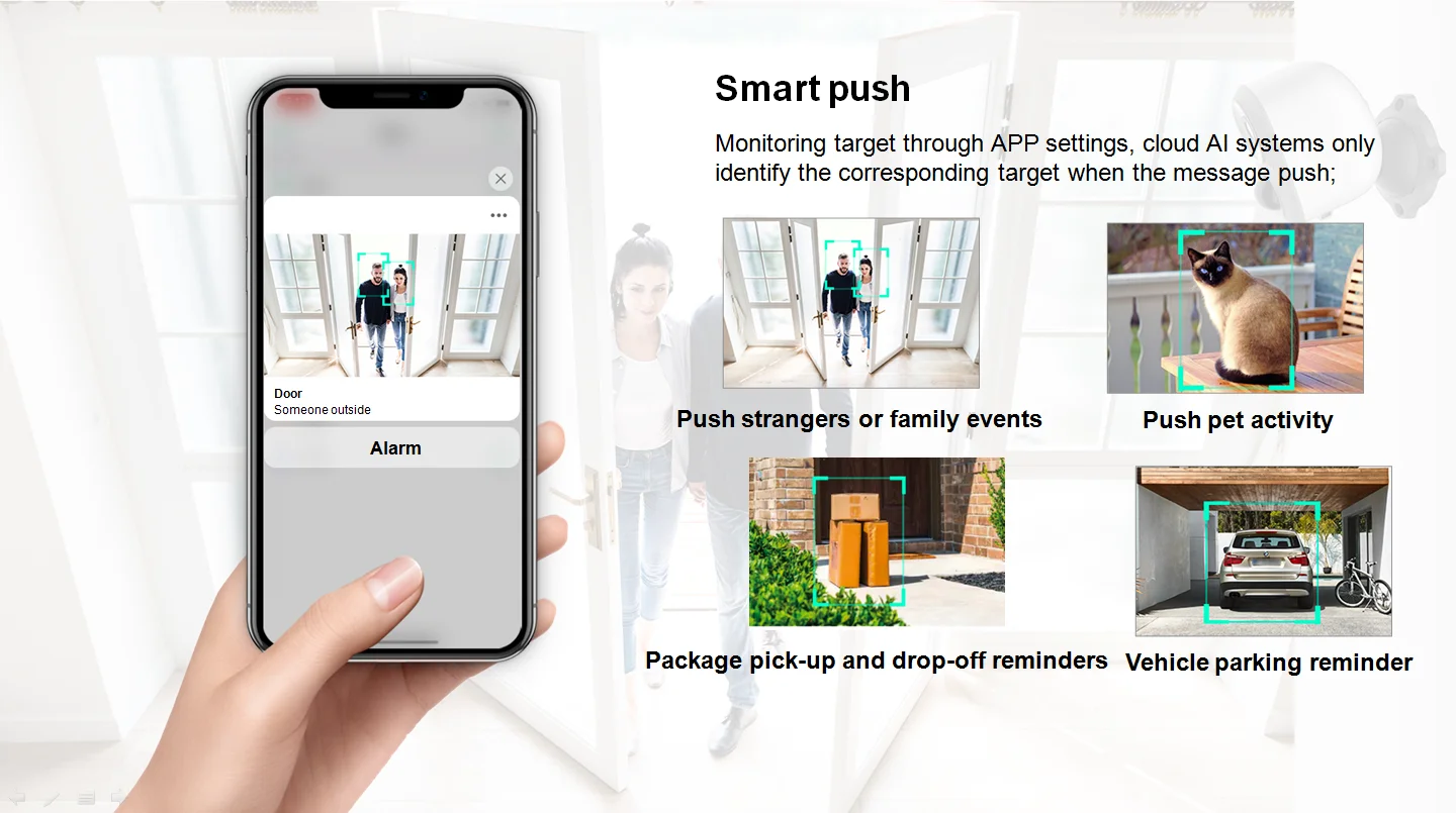 1080P Low Power 18650 Battery PIR Wireless Smart CCTV Camera