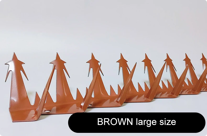 Galvanized Security Wall razor Spikes Anti-climb Spike Wall Security ...