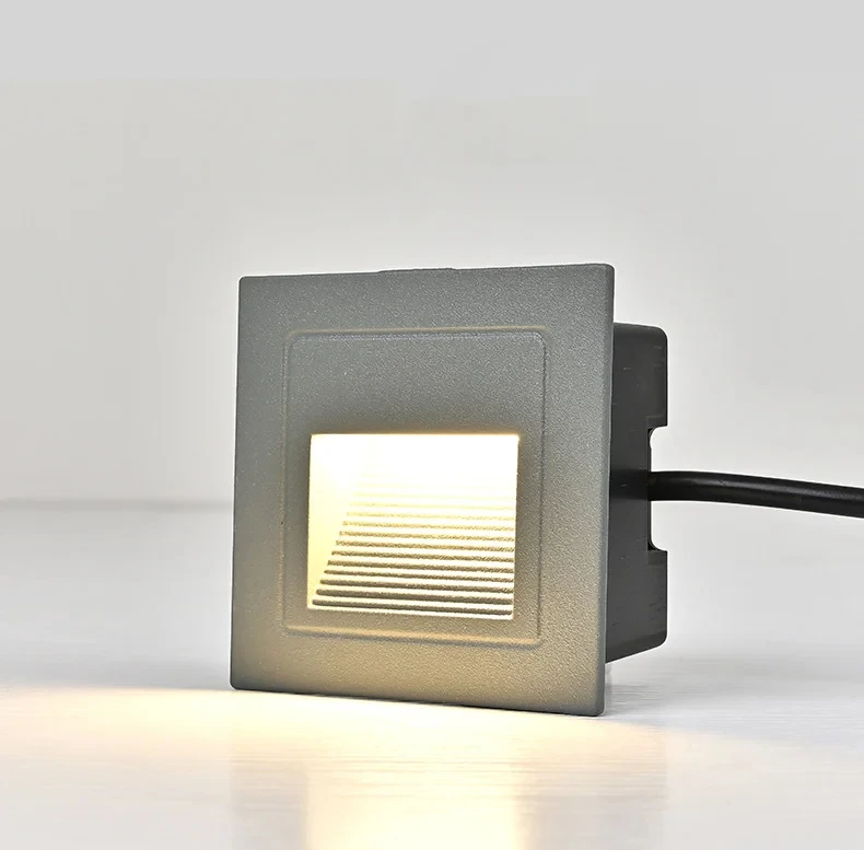 3W IP65 LED Stair Light Step Light AC85-265V Recessed Buried Lamp ...