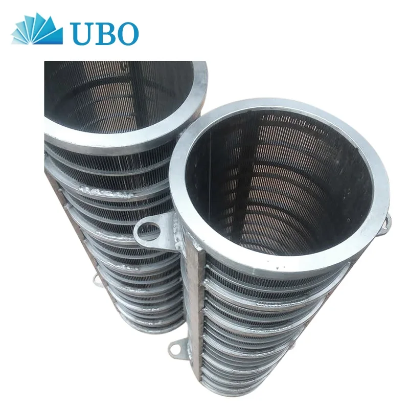 prefabricated custom wedge wire filter screen coanda screens for water ...