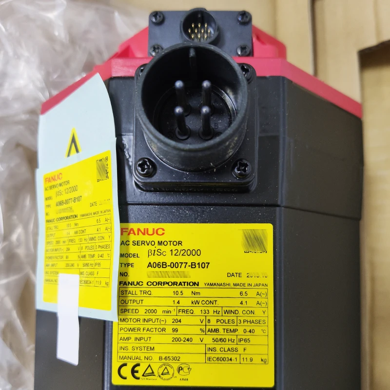 Tested Ac Servo Motor Fanuc A06b-0077-b107 - Buy A06b-0077-b107,Ac ...