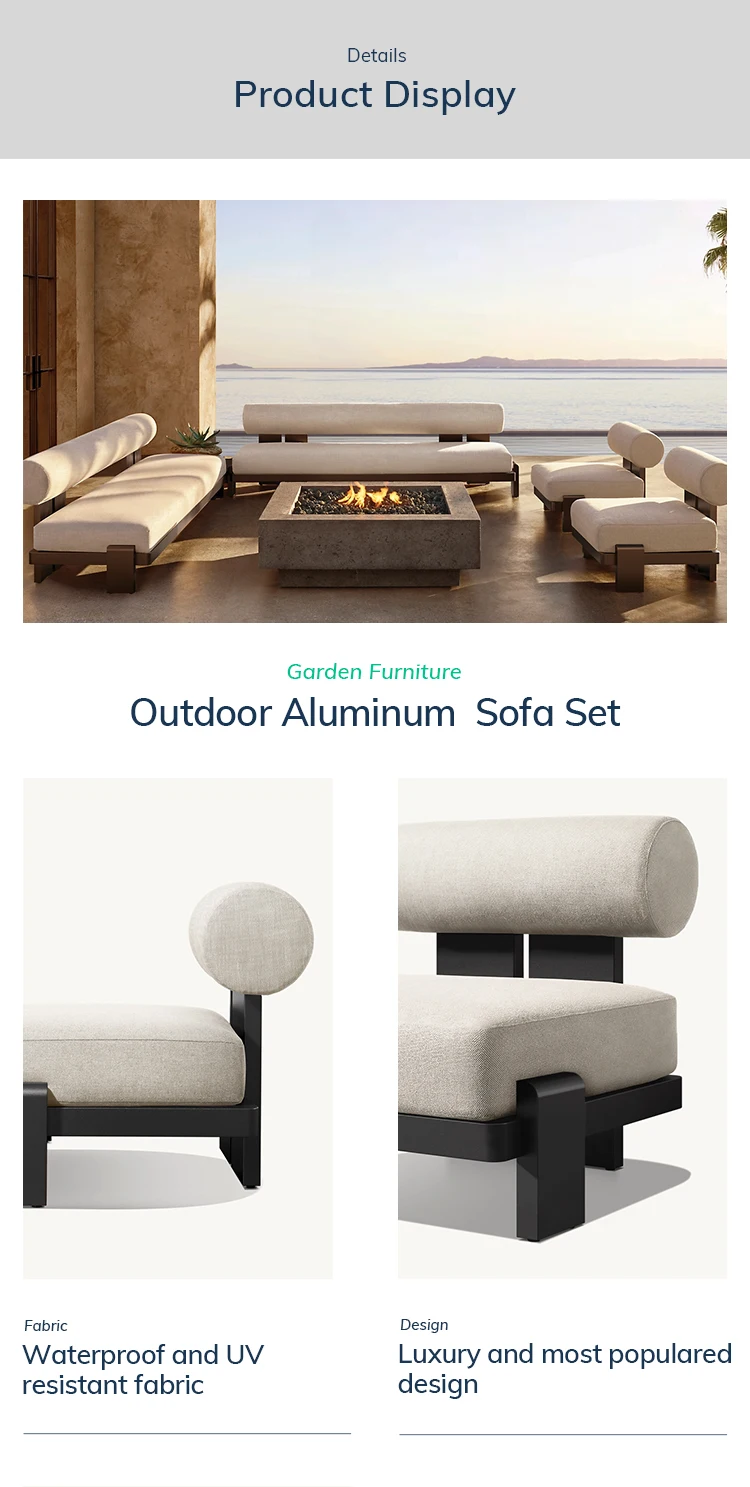 Luxurious Comfy Outdoor Patio Furniture Set by JANSSONG