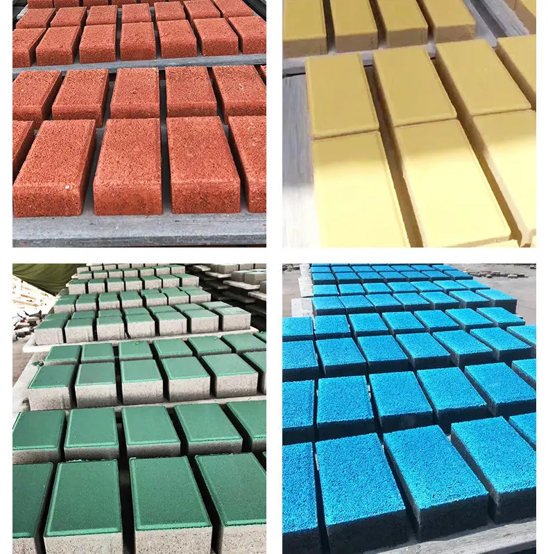 Simple And Affordable Garden Water Absorbing Brick Gap Type Permeable ...