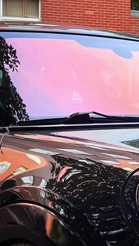 Nuyao 30m Red Chameleon Tint Film Auto Window Chameleon Paint Wrap ...