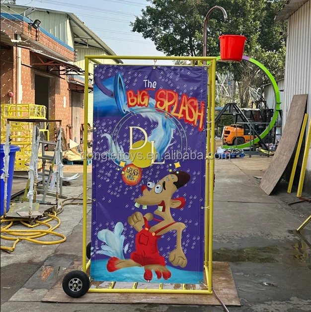 Summer Water Fun - Pitch Burst Game & Easy Dunk Tank Hire