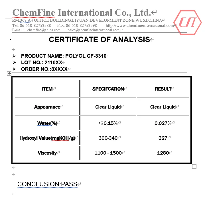 Polyether Polyol Ppg 600/1000/3000/5000 Polyether Polyol - Buy Rigid ...