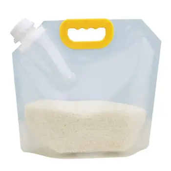 5 Liter Gallon Portable Drinking Containers Packaging Spout Pouch Water ...