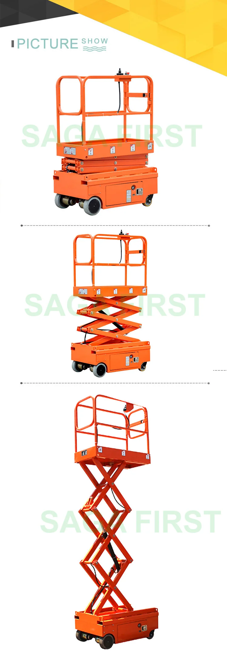 3m 4m 5m JLG Genie Sky Access Tool - Safe & Efficient Lift