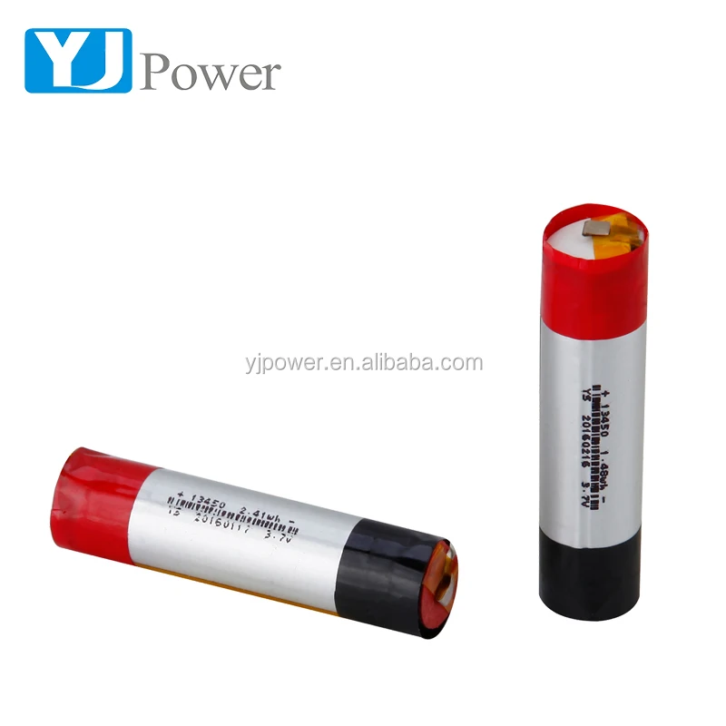 13450 Battery - 650mah 3.7V Lithium Ion for Bicycle Lights