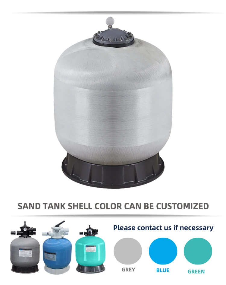 Side-mount Sand Filter Swimming Pool Sand Filter With 7 Function Valve ...