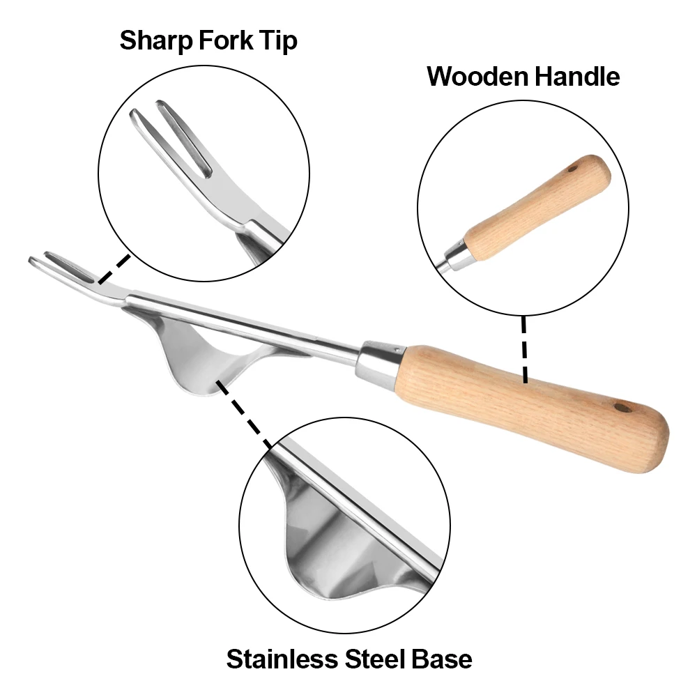 Winslow & Ross Stainless Steel Garden Tools Weeder 15mm Thickness Small ...