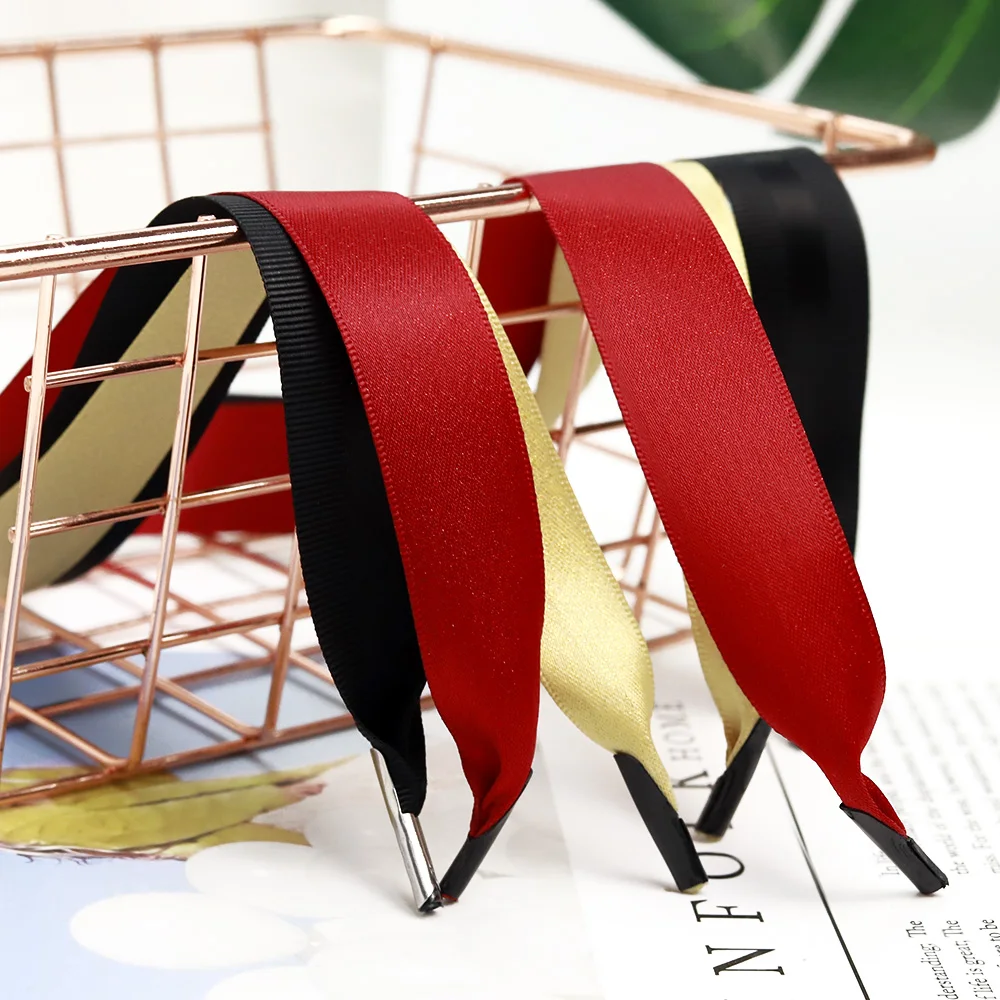 Custom Polyester Paper Bag Satin Ribbon Handle - Eco-friendly