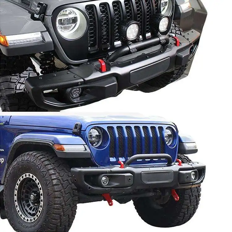 Auto Body Parts Car 10th Anniversary Front Steel Bumper Guard For Jeep ...
