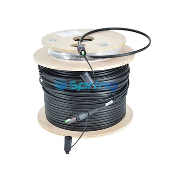 Pre-connectorized Hardened Sst Flat Dielectric Drop Cable Assemblies ...