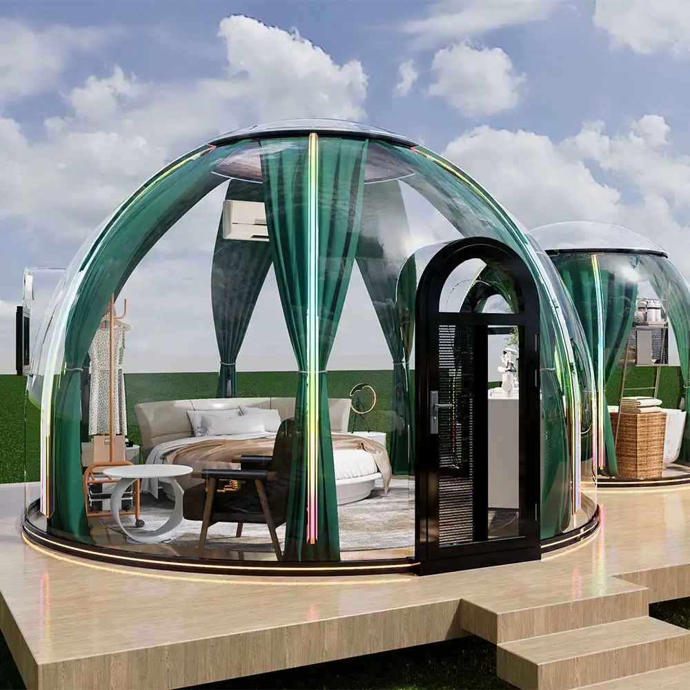 sunrooms houses outdoor PC Dome House Glamping For Winter China Designs ...