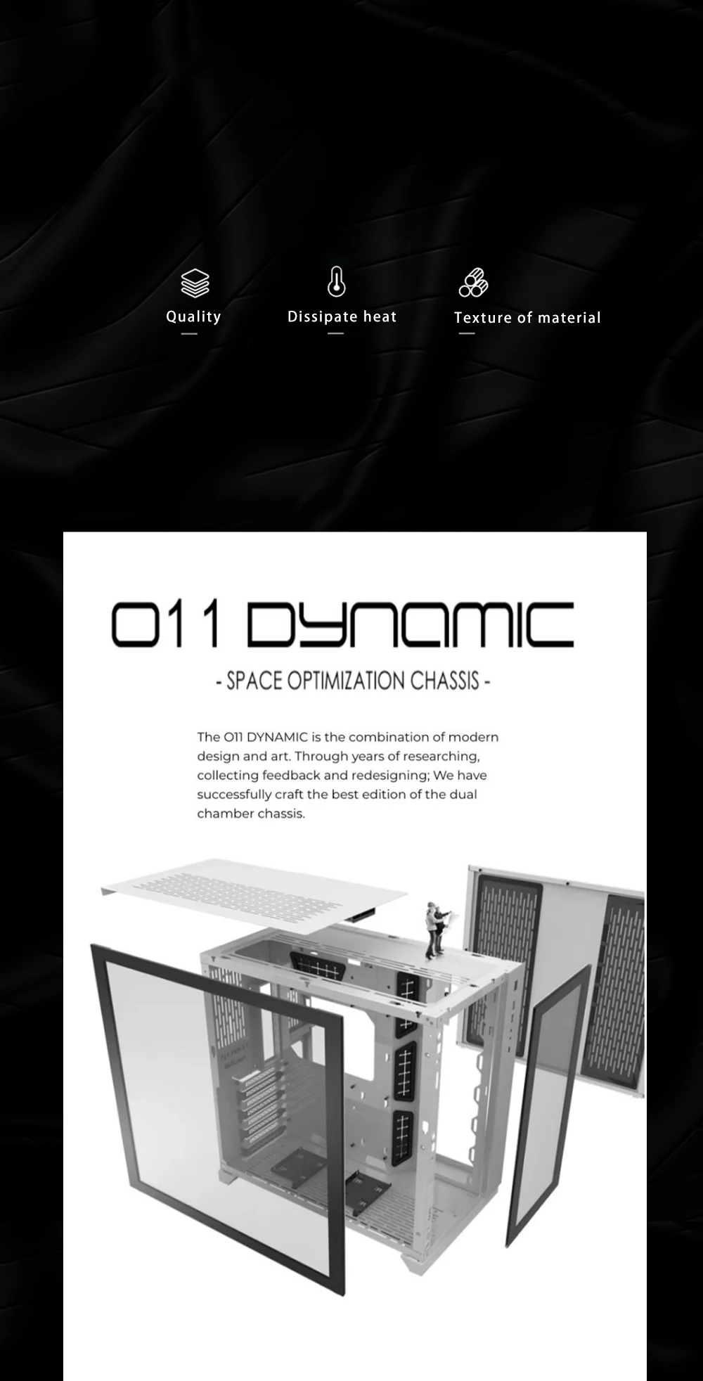 LIAN LI O11 Dynamic PC Case - Gaming Tempered Glass