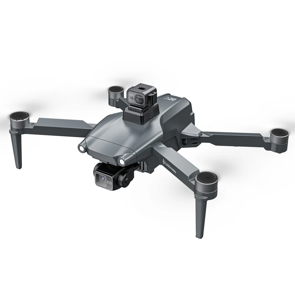 L600 Pro Max Rc Drone With 3-axis Ptz 4k Hd Dual Camera Laser Obstacle ...