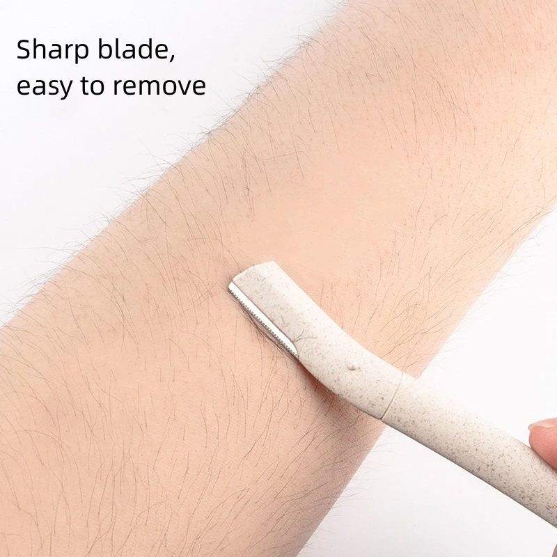 Disposable Eco Friendly Zero Waste Wheat Straw Razor Tattoo Eyebrow ...