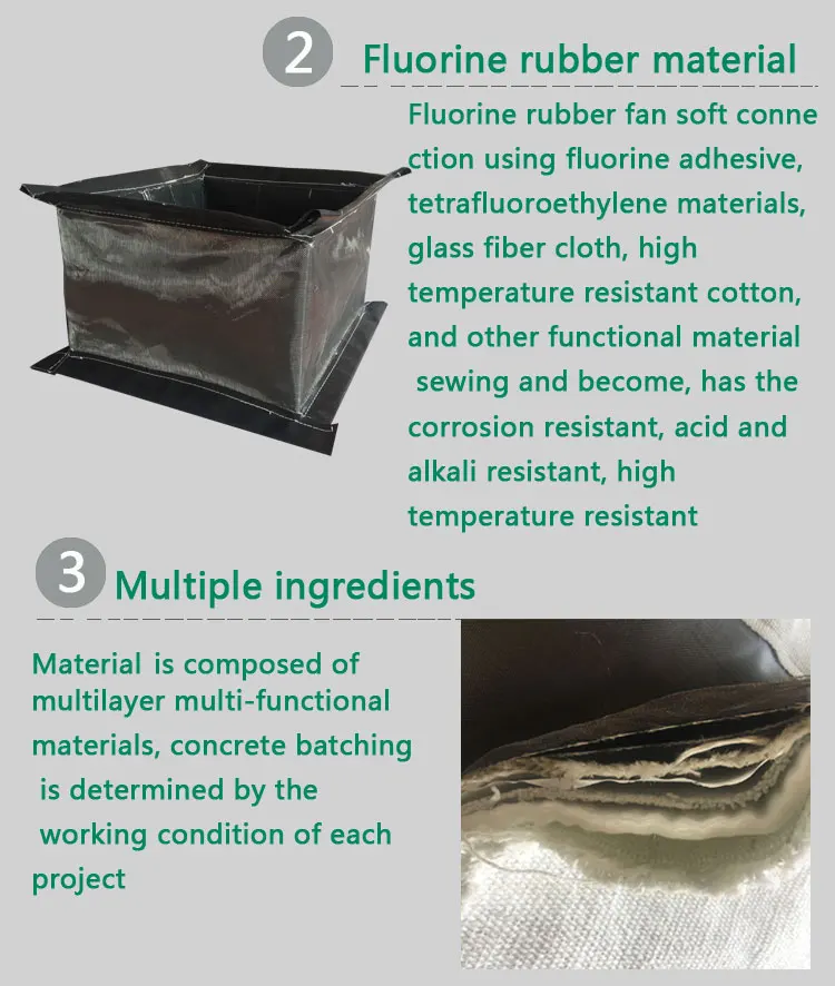 Durable and Customizable Air Flue Gas Duct Compensator