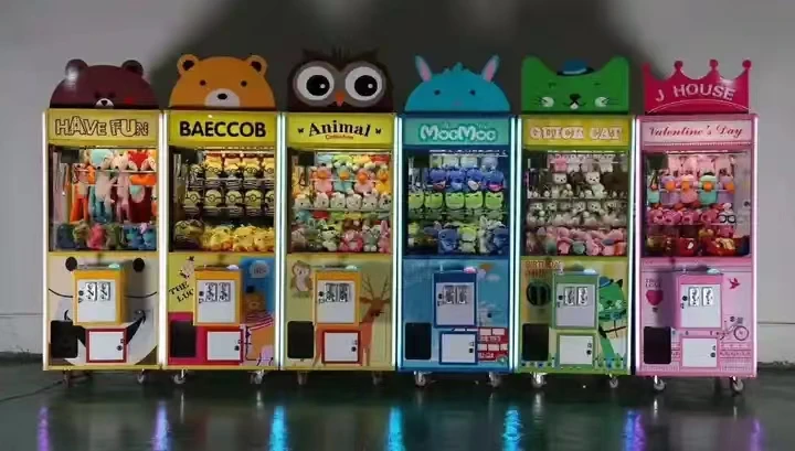 Crane Plush Toy Doll Claw Stuffed Toy Game Machine Claw Machine Full ...