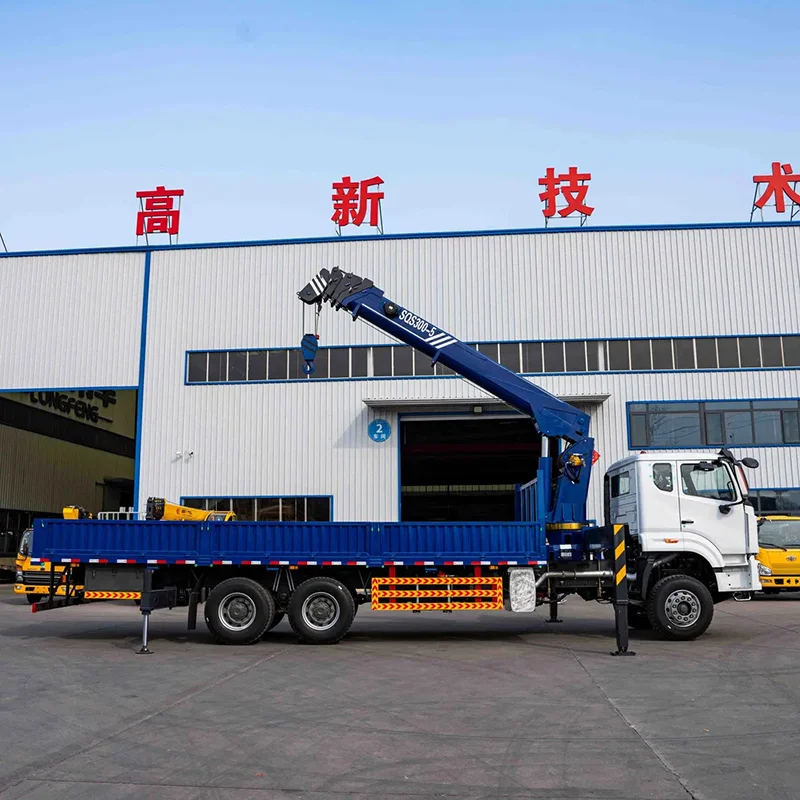 Sinotruck Howo 6 X 4 Crane Truck and China Crane Car 5,10,12,14 Ton ...