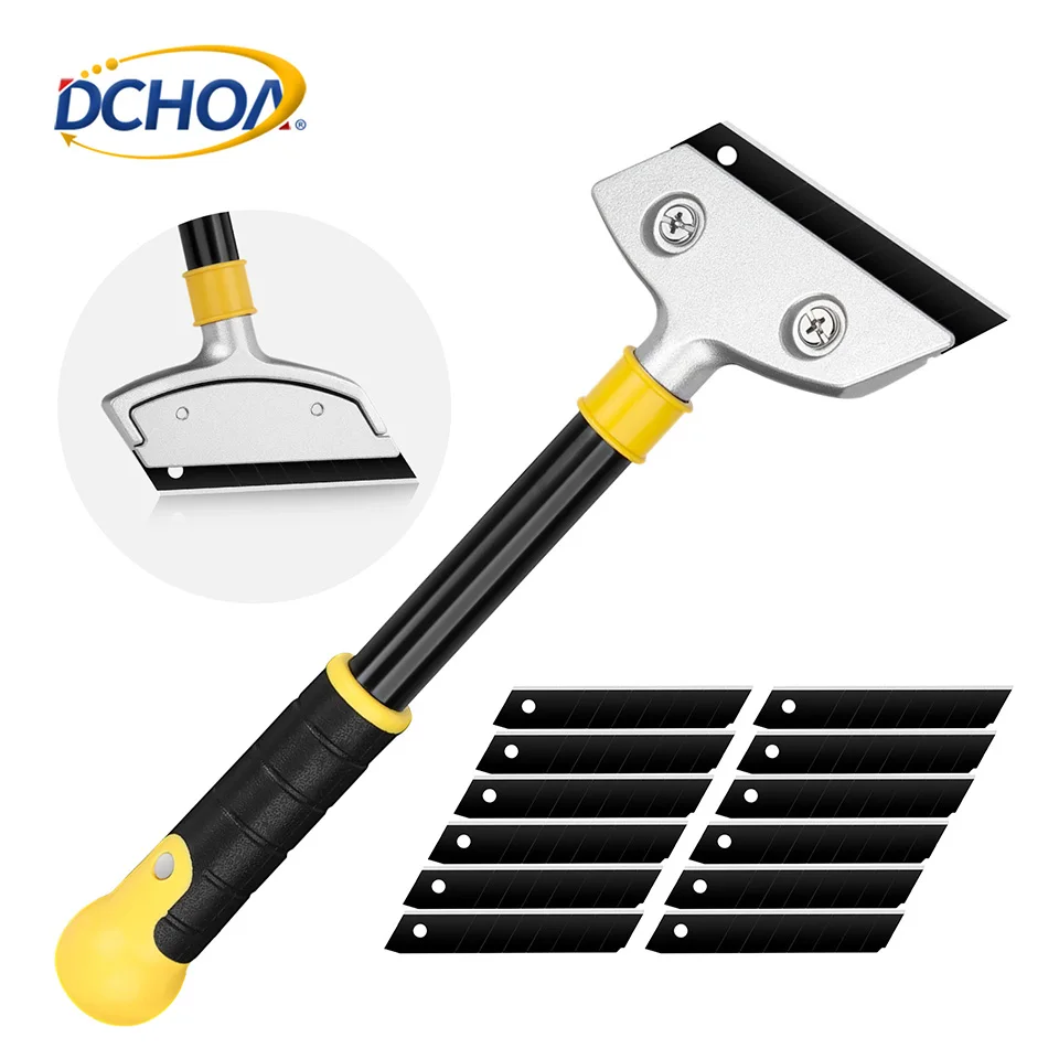 DCHOA Plastic Double Side Cleaning Scraper with Replaceable Blade ...