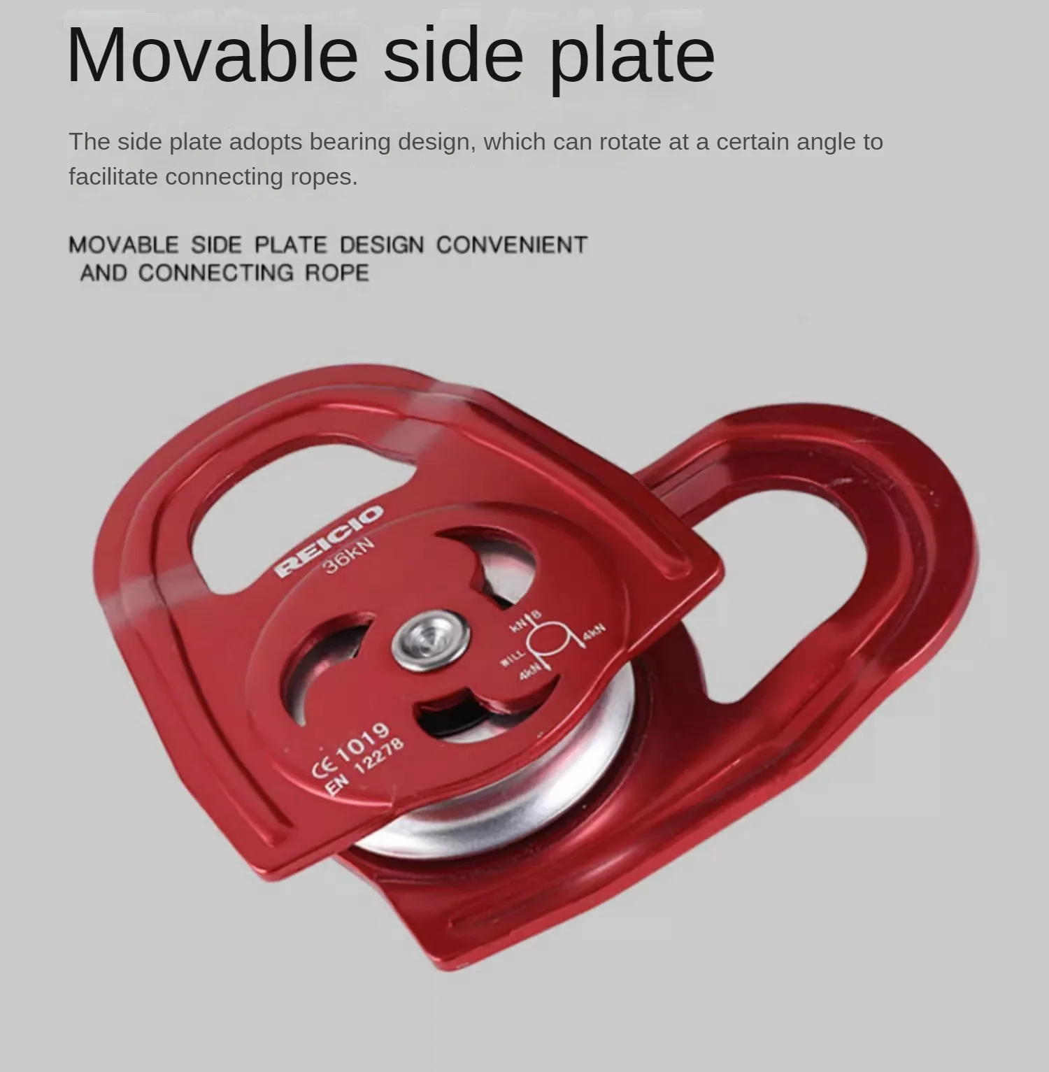 Outdoor High-efficiency Side Board High-altitude Rock Climbing Rope ...