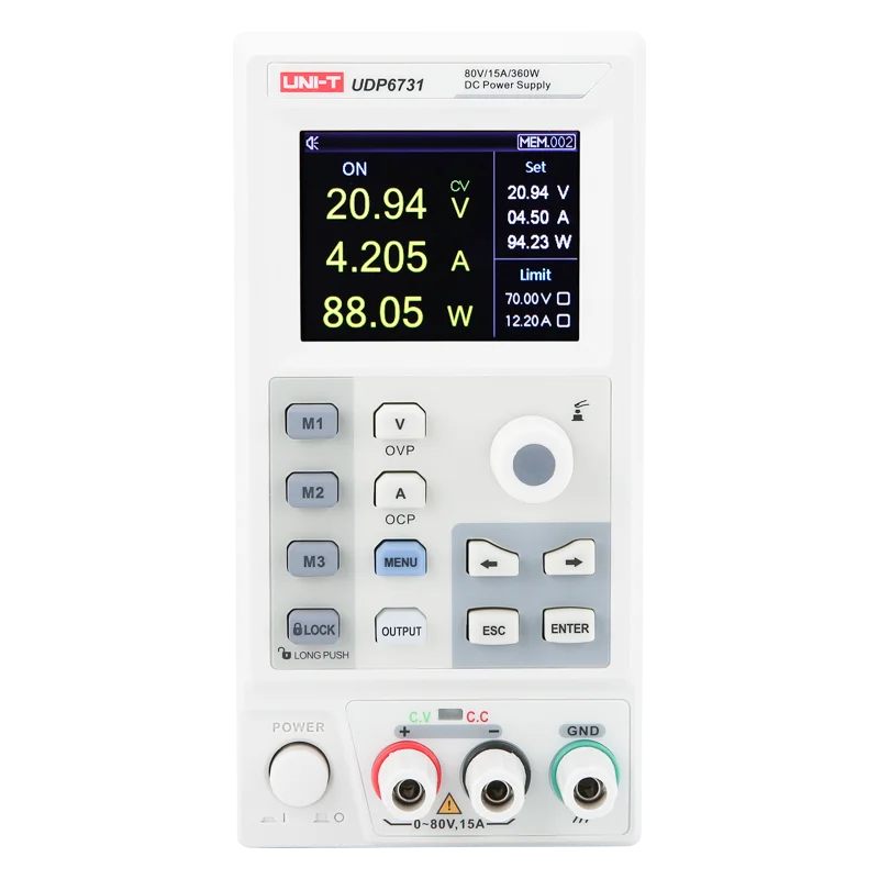 UNI-T UDP6730 40V 30A 360W Programmable Switching DC Power Supply Wide Range