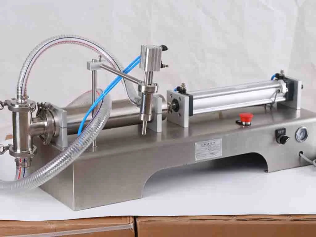 Small Business Manually Lotion Liquid Filling Machine Piston Pump ...