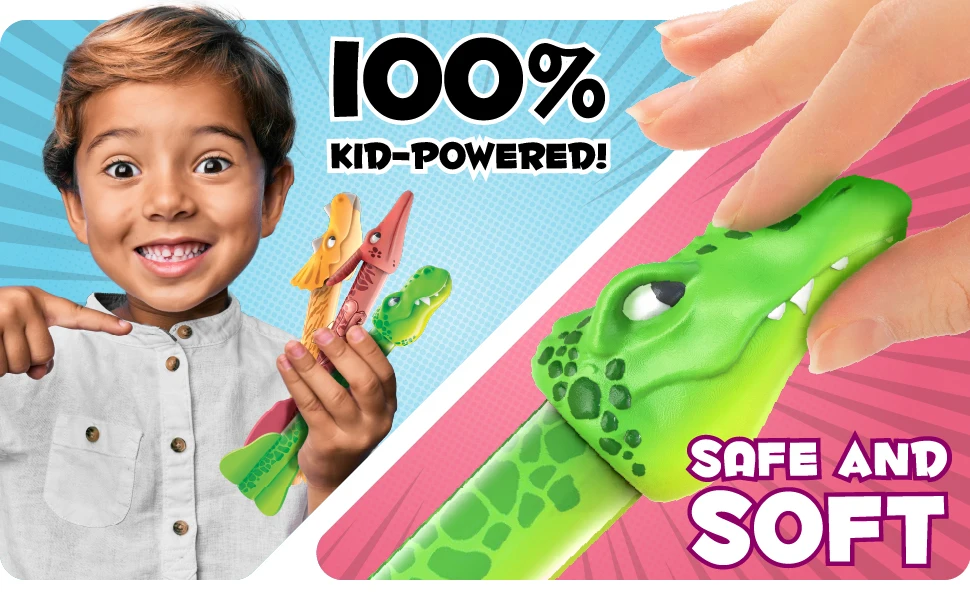 Dinosaur Air Rocket for Kids Foot Pump Launcher Air Pressed Stomp ...