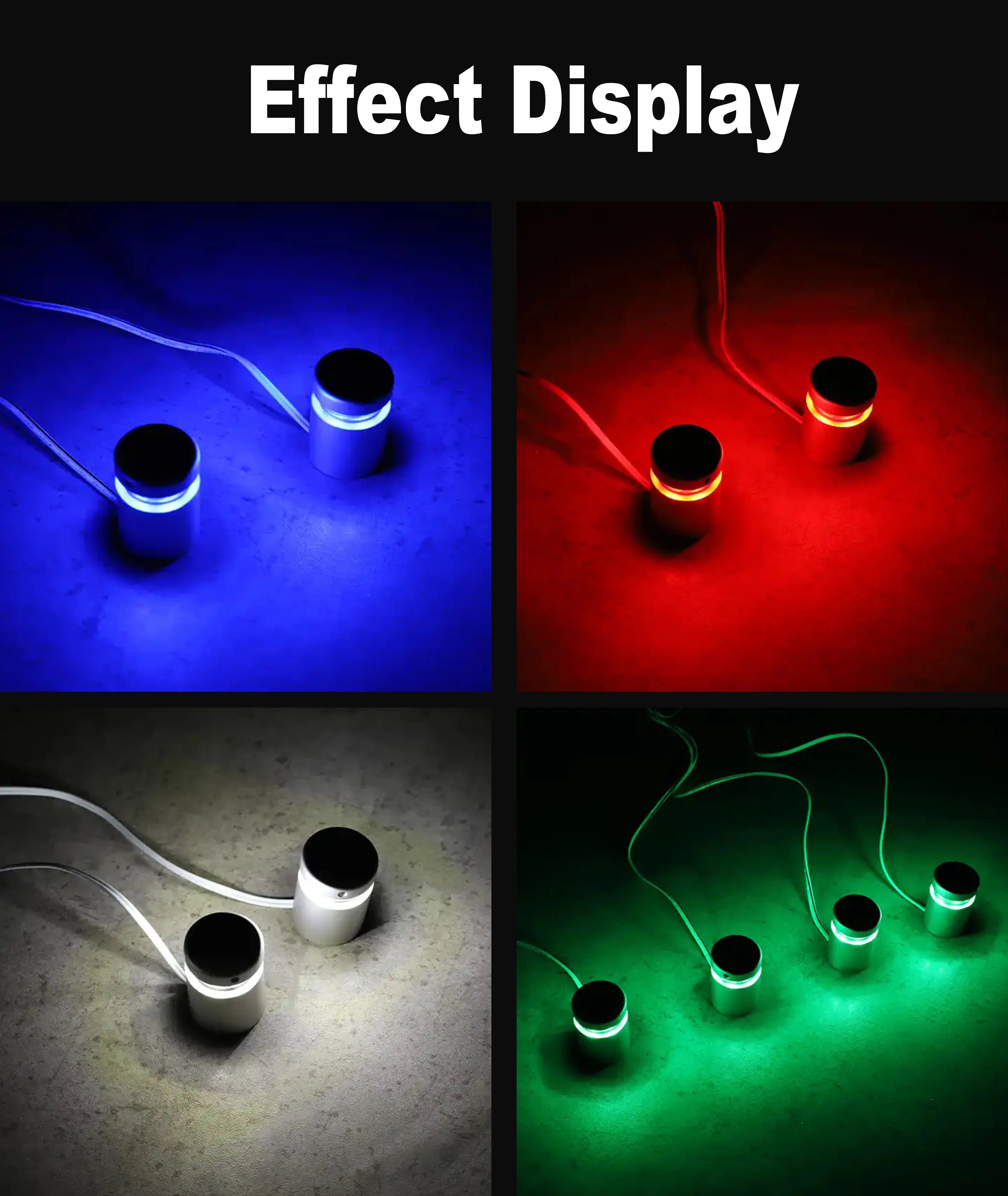 LED Illuminated Standoff Mount Acrylic Sign Kit Supports for Signage ...