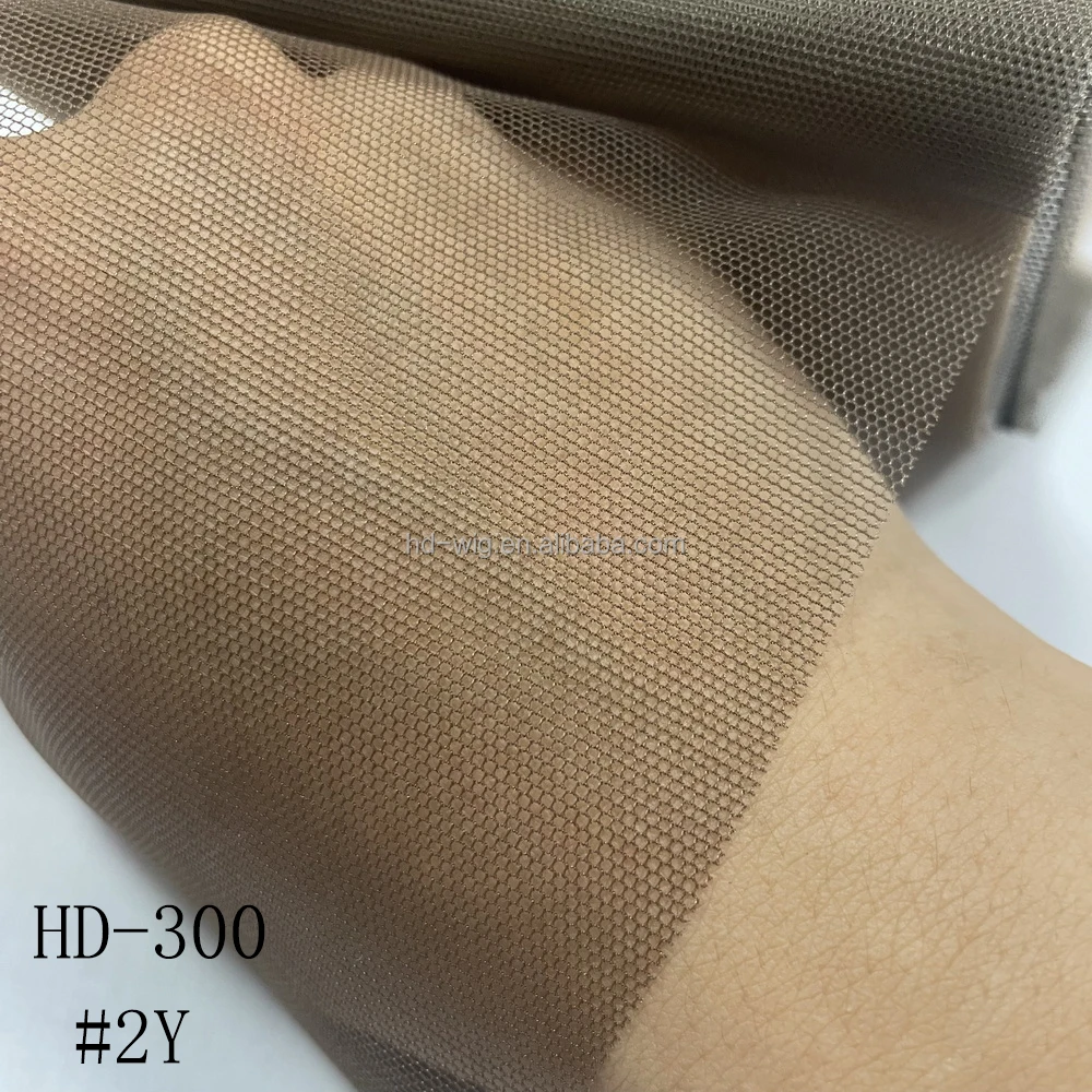 Good Quality Popular HD Lace Korea Lace Net Fabric for Making Wigs Transparent Lace HD-300 ...