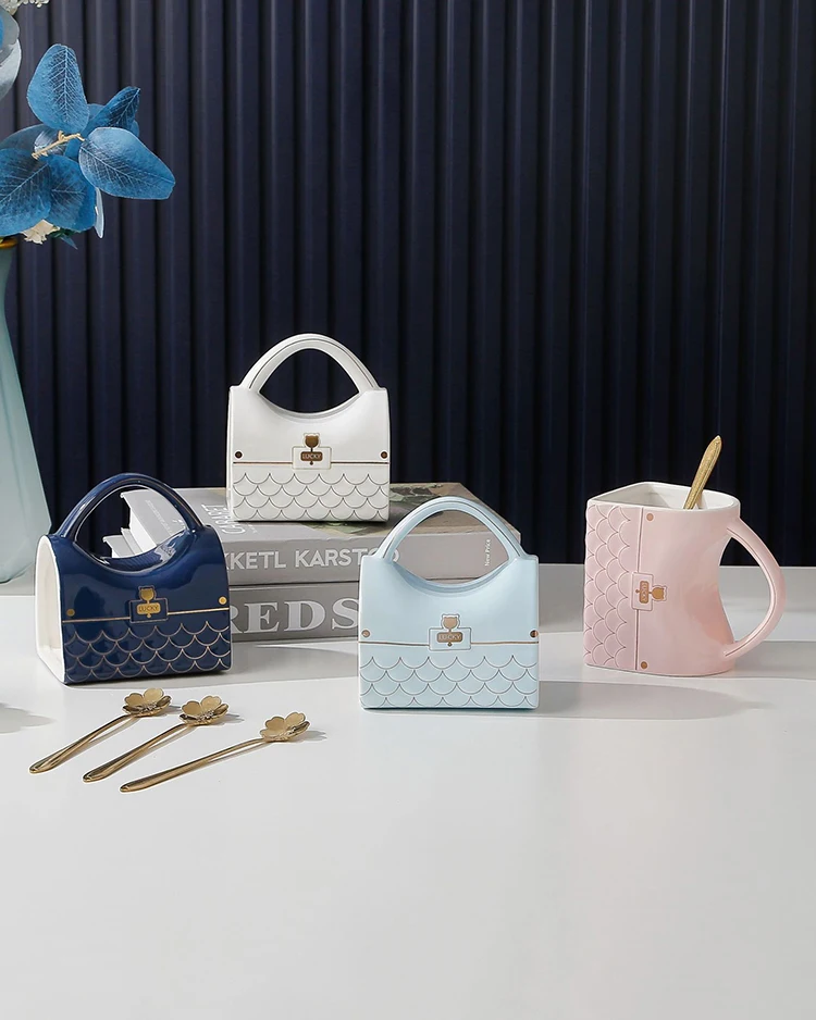 Bag Shaped Coffee Mugs - Cute, Sustainable, and Exquisite
