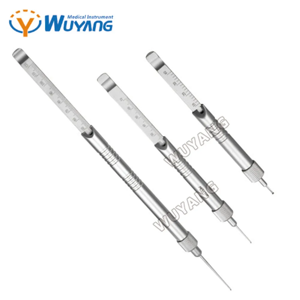 Surgical Depth Gauge for Orthopedics - Stainless Steel, CE ISO13485 ...