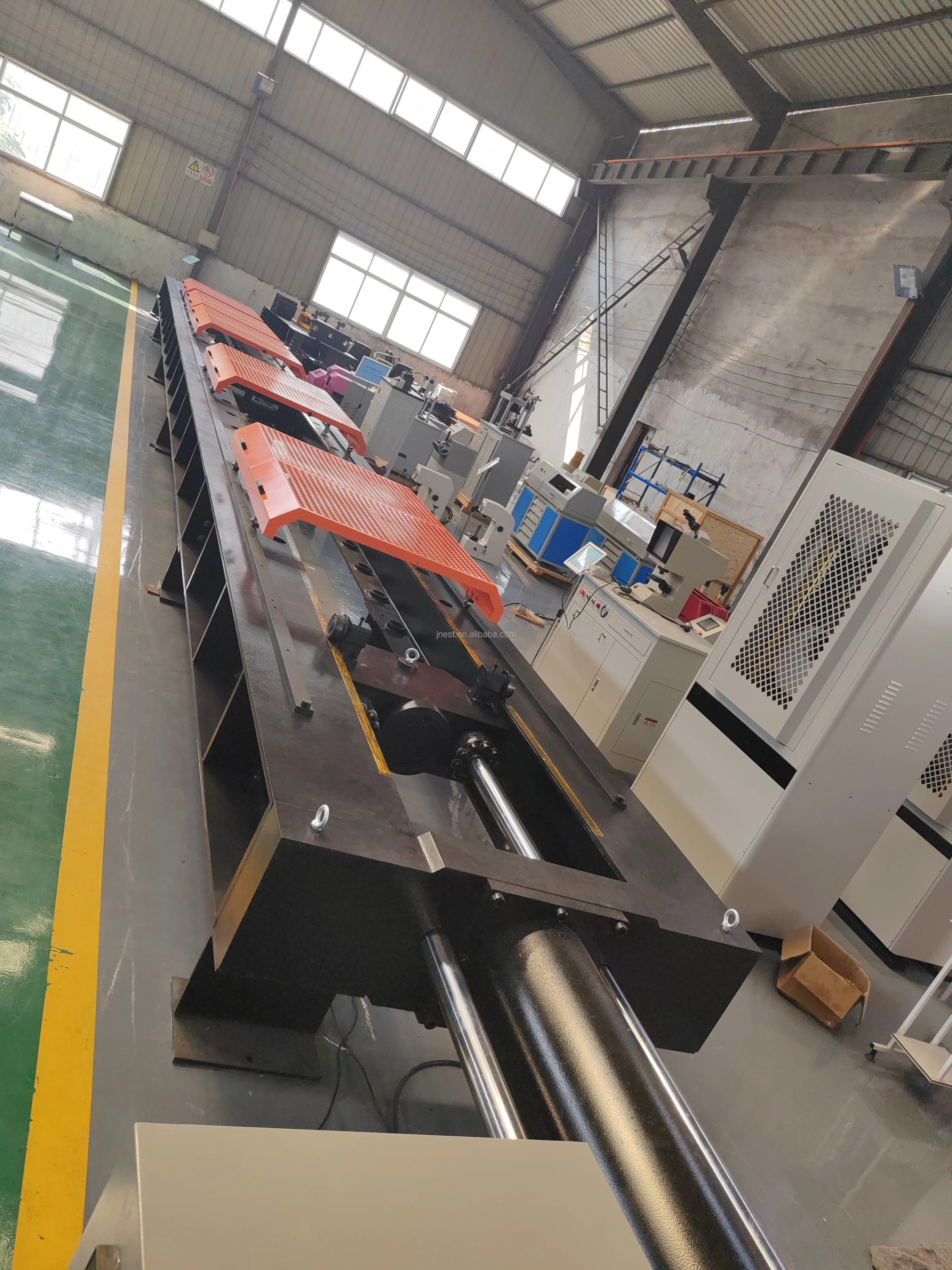 1000n 3000kn Horizontal Tension Test Machine For Chains Steel Wire ...