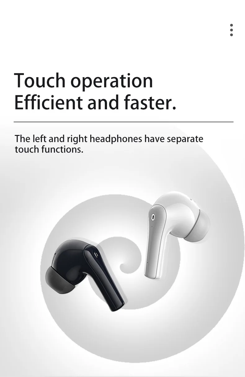 Mini Portable Fashionable True Wireless ANC Earbuds Active Noise ...