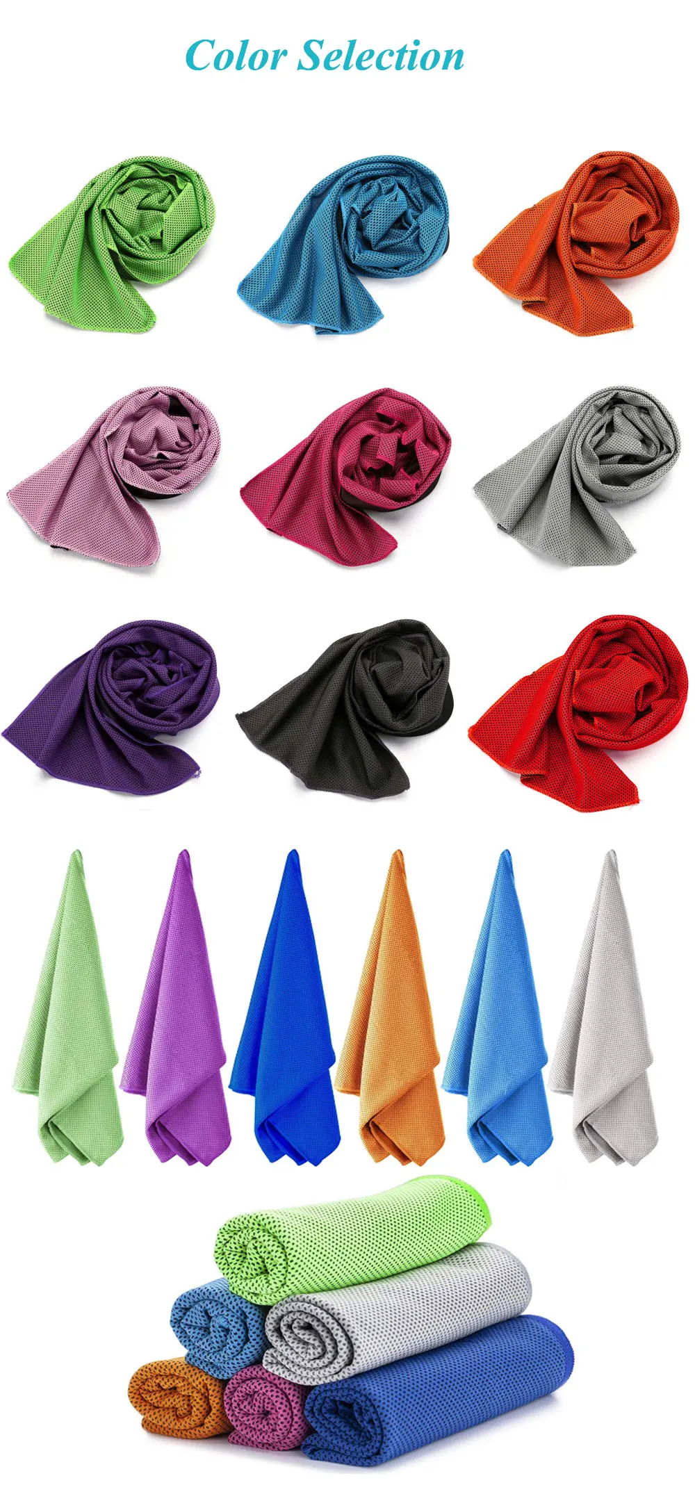 Customized Logo Design Sport Sublimation Microfiber Dry Fast ...