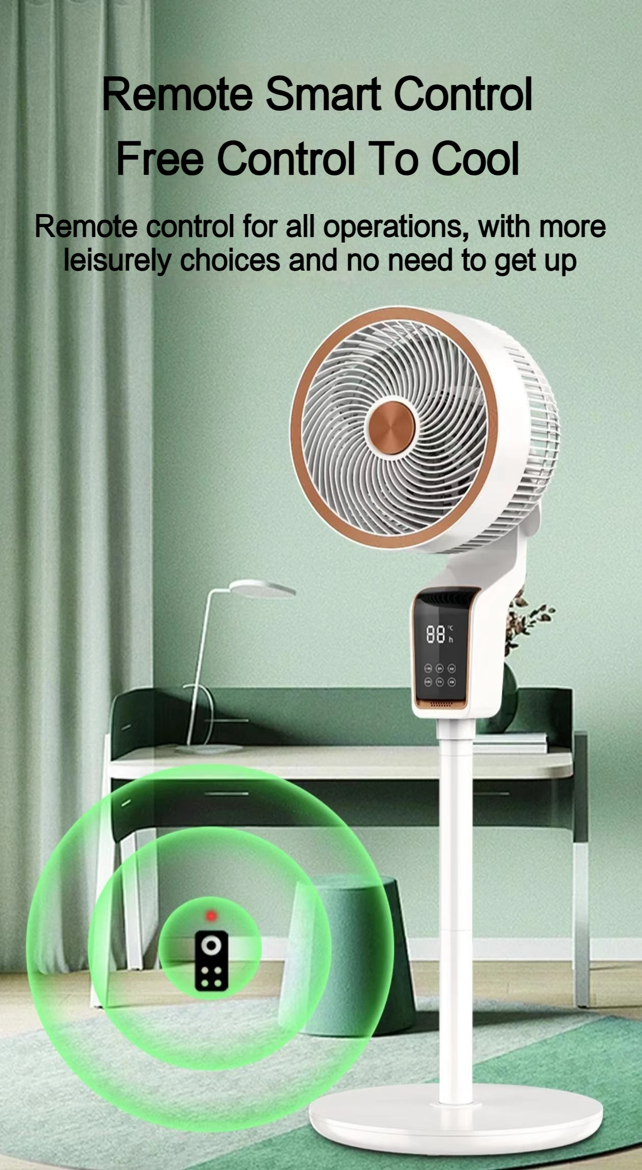 Adjustable Height Free Standing Circulating LED Display Household ...