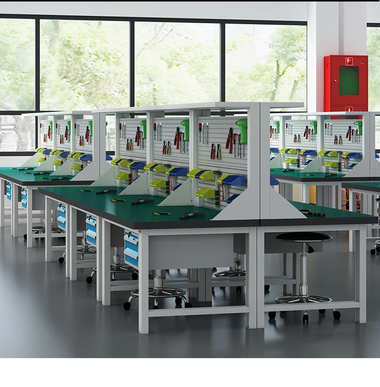 Industrial Workbench Mechanics Work Bench Electronic Work Table With ...