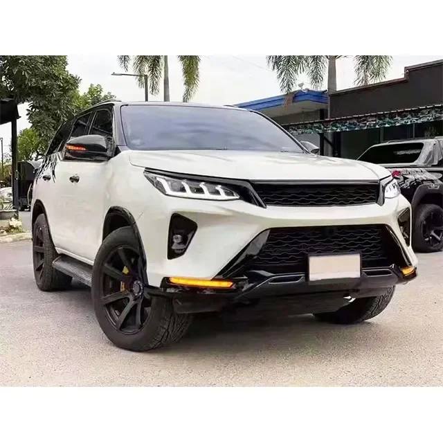 Car Body Kit For Toyota Fortuner 2016-2020 Upgrade To Fortuner 2021 ...
