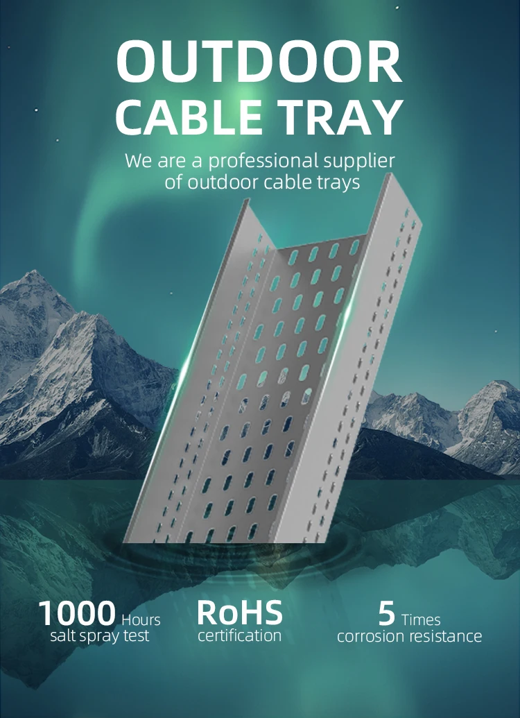 Hot Dipped Galvanized Cable Tray System Professional Manufacturer ...