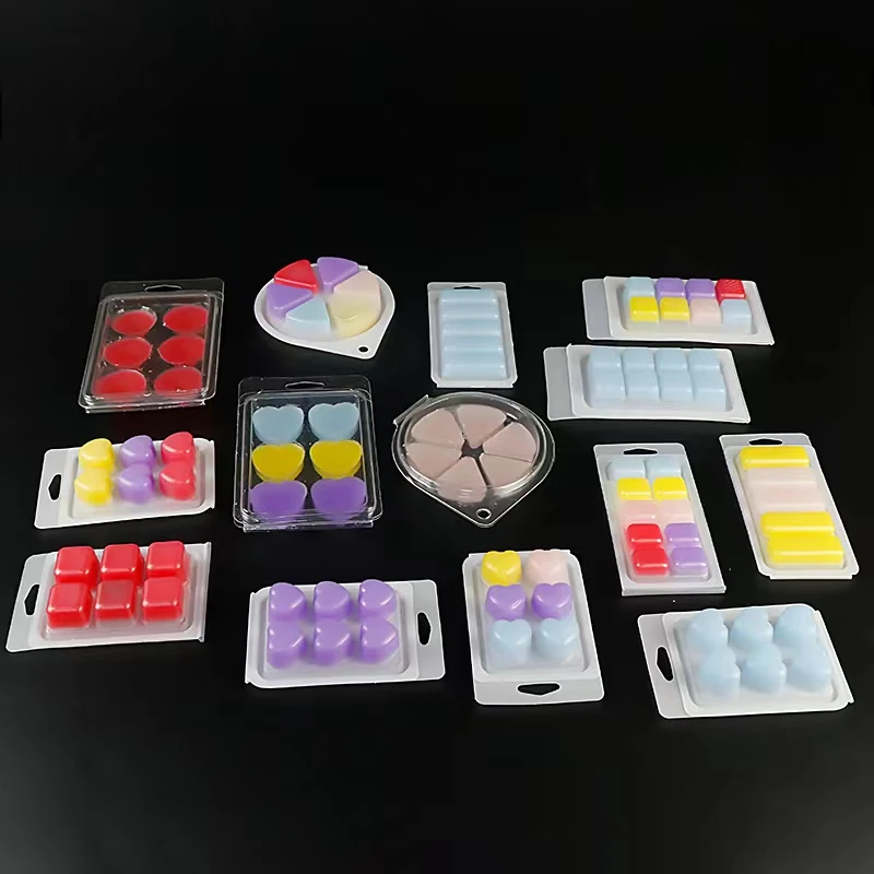 Snap Bar Clamshell Packaging PET Wax Melts Clamshell Container Wax Melt ...