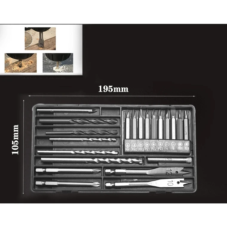 Multi-functional Professional 48pcs Hand Tool Electric Impact Drill Set ...