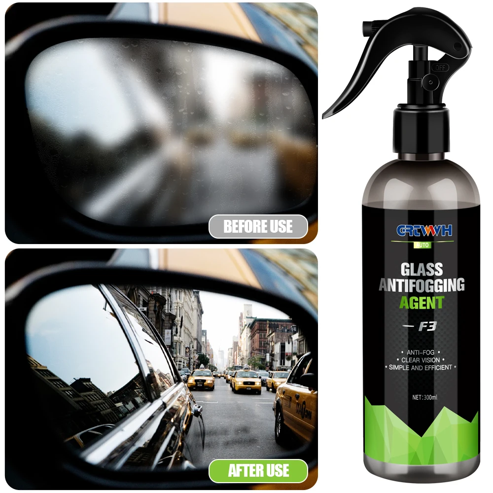 Custom Printing Glass Logo Anti-fog Spray Coating Auxiliary Agents Car ...