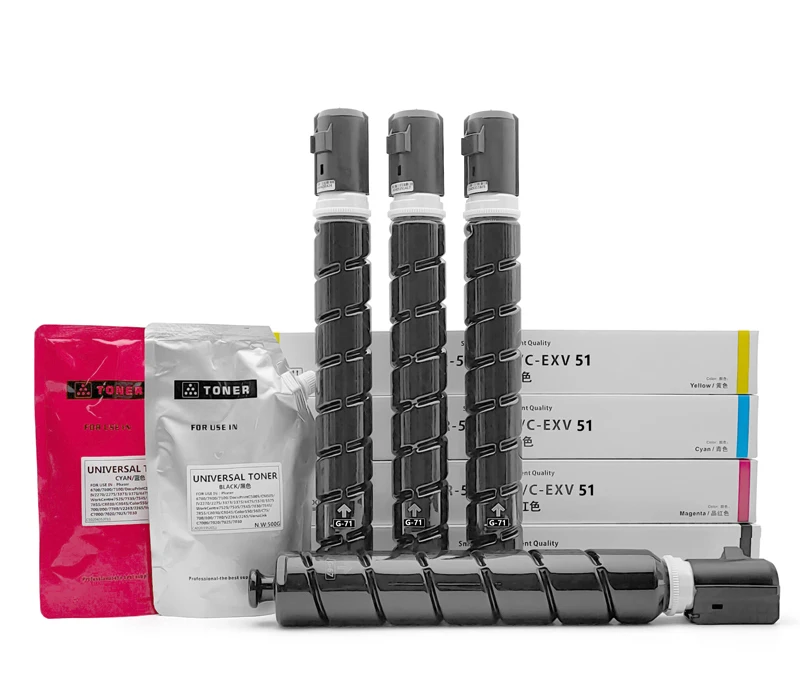 For Use in Canon IR-ADV C 5535 5540 5550 5560 5735 5740 5750 5760 G71 NPG71 GPR-55 EXV 51 Bulk ...