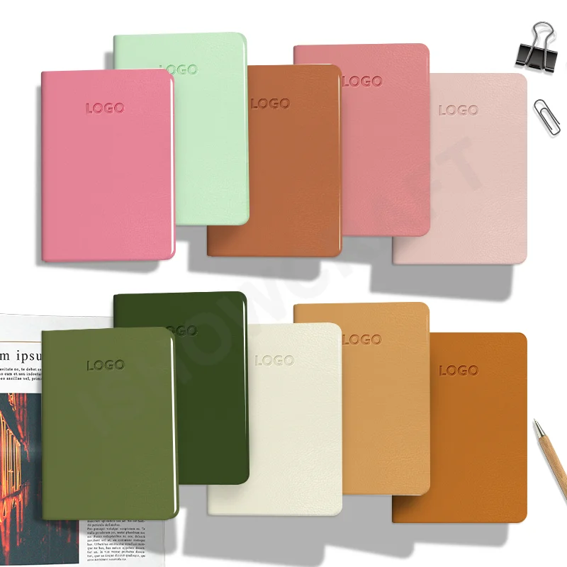 Minimalist A6 Custom Logo Planner - Branded Agenda Journals