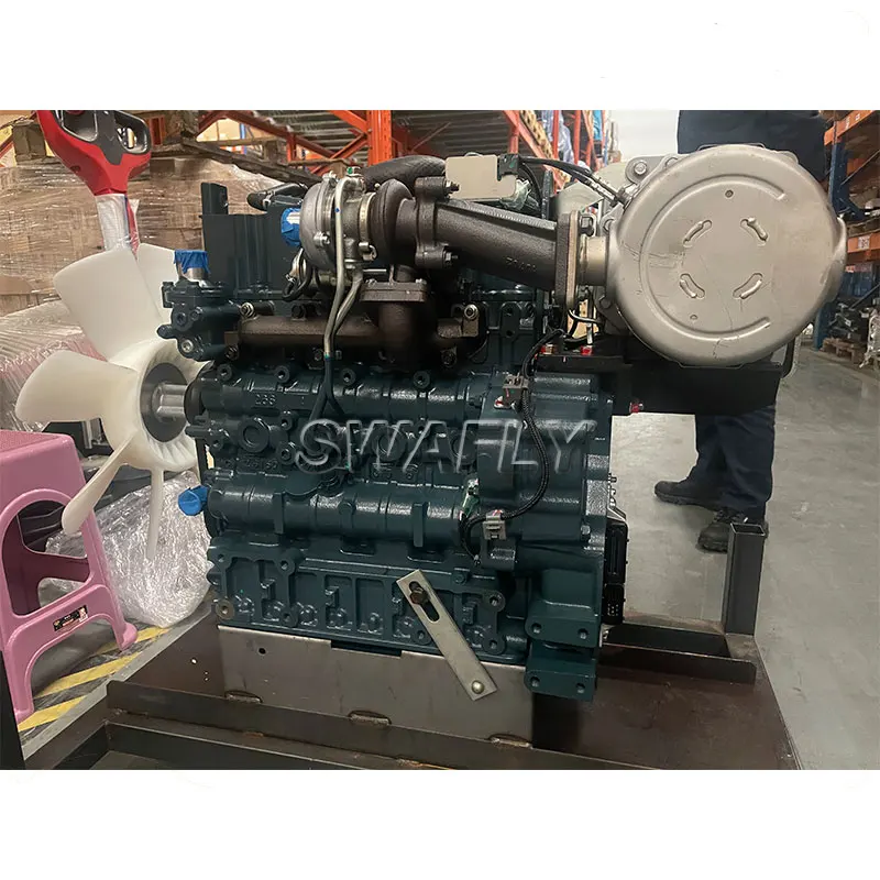 Kubota V2607-CR-T Diesel Engine 54.6KW 2700RPM V2607 Engine Electronic Injection| Alibaba.com