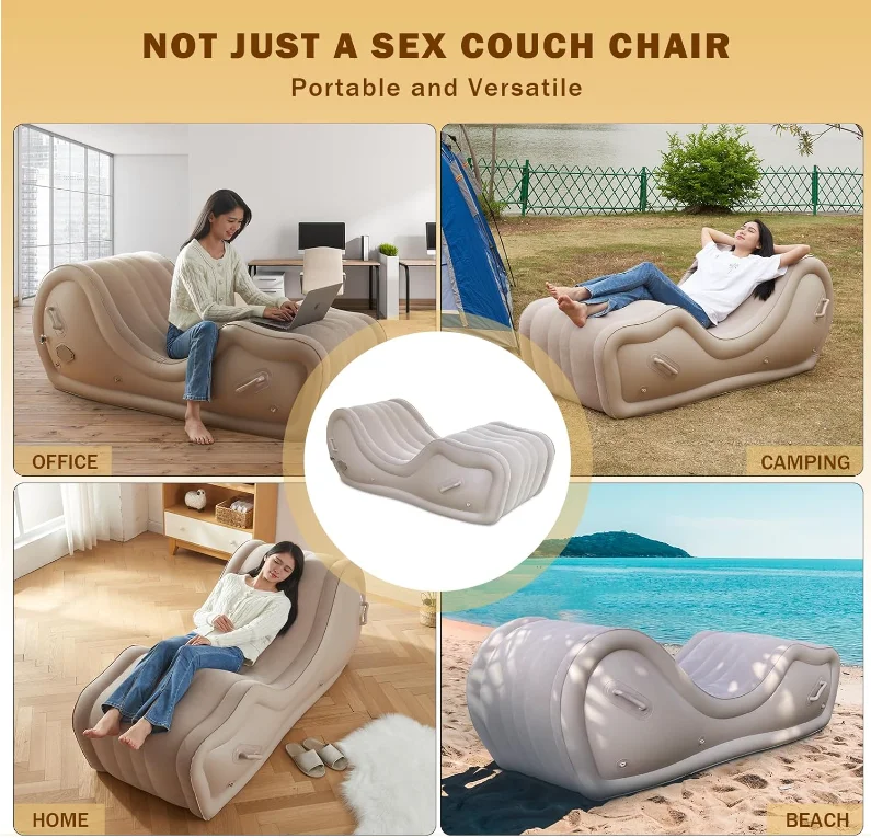 170CM Inflatable Sex Sofa - Enhance Your Intimacy Games